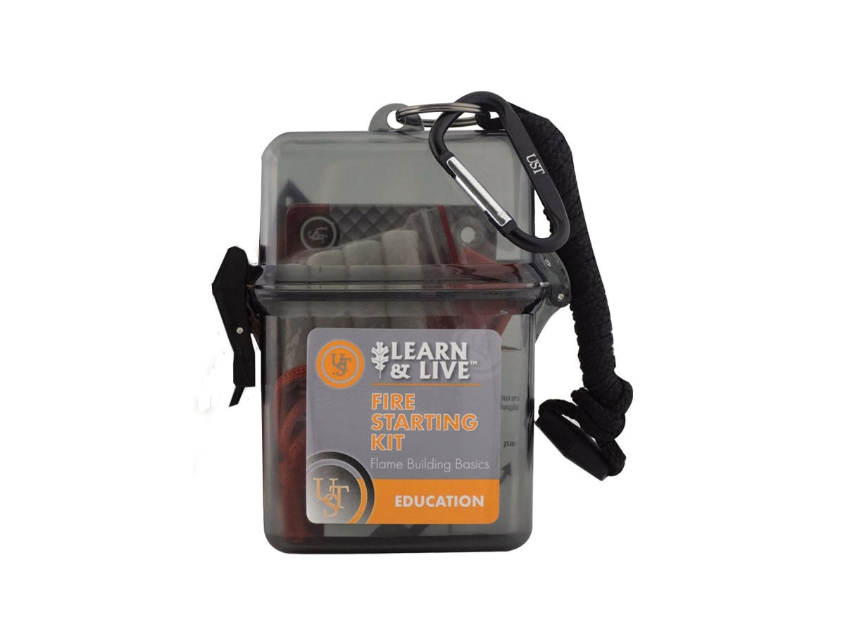 UST - LEARN & LIVE FIRE STARTING KIT – PROMETHEUS Bushcraft Equipment