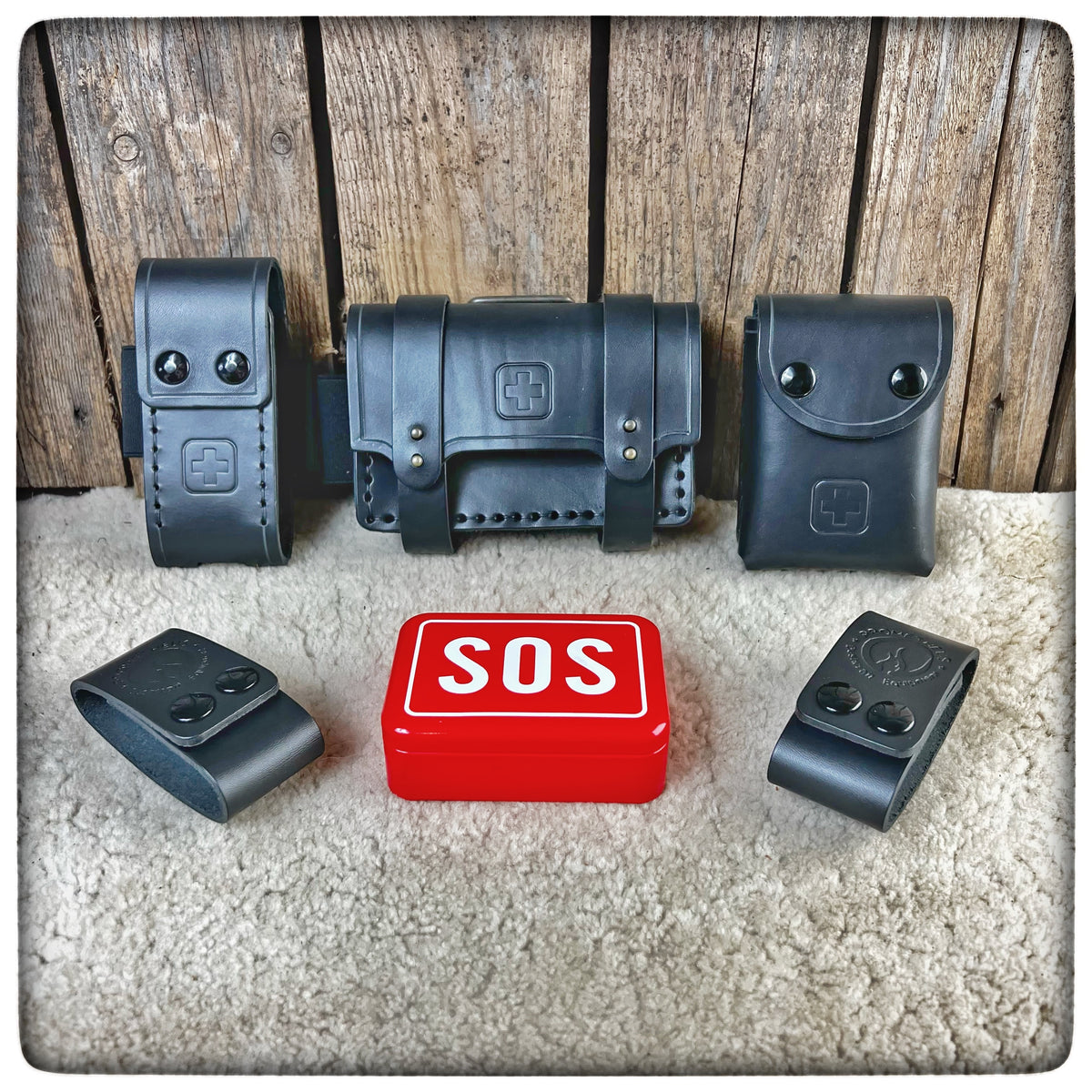 EMERGENCY BELT KIT SET #3 - First Aid – PROMETHEUS Bushcraft Equipment