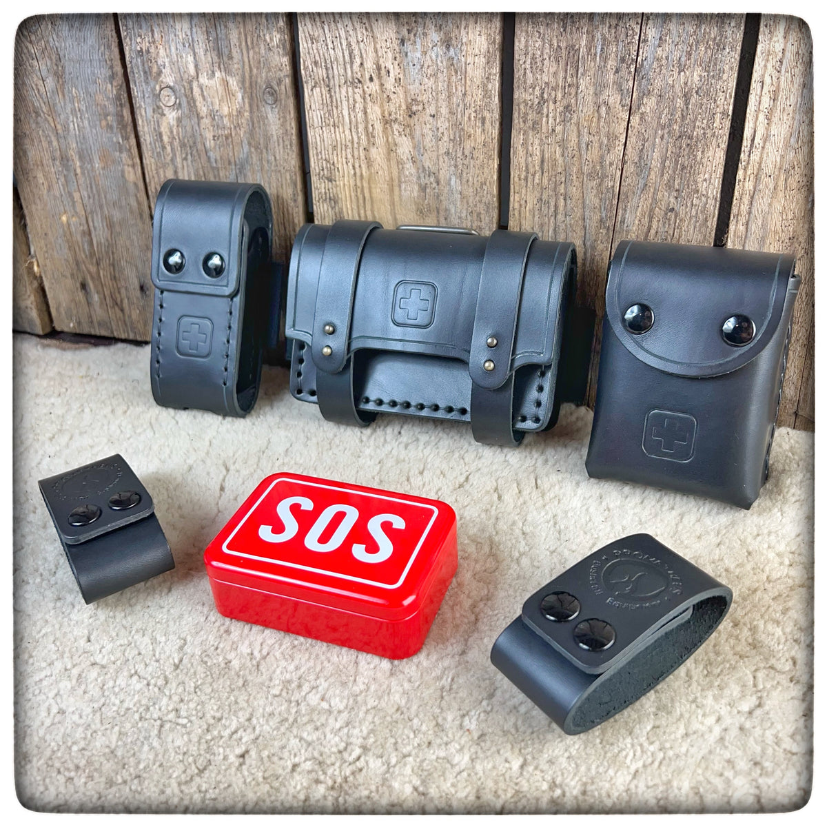 EMERGENCY BELT KIT SET #3 - First Aid – PROMETHEUS Bushcraft Equipment