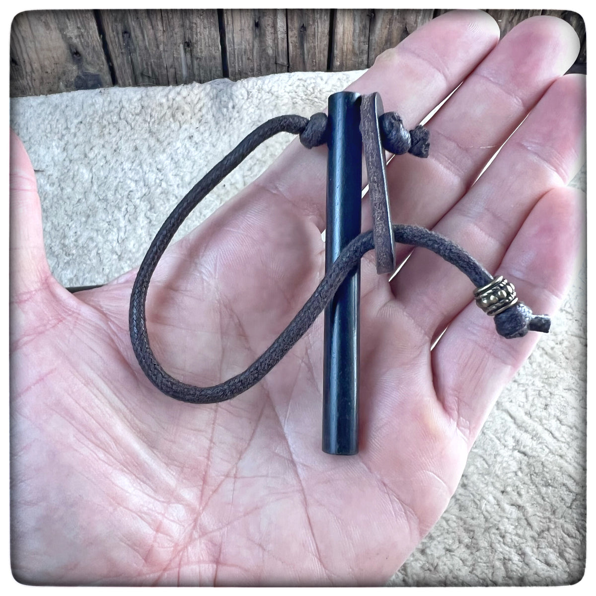 2# FERROCERIUM ROD Fire Starter 8cm – PROMETHEUS Bushcraft Equipment