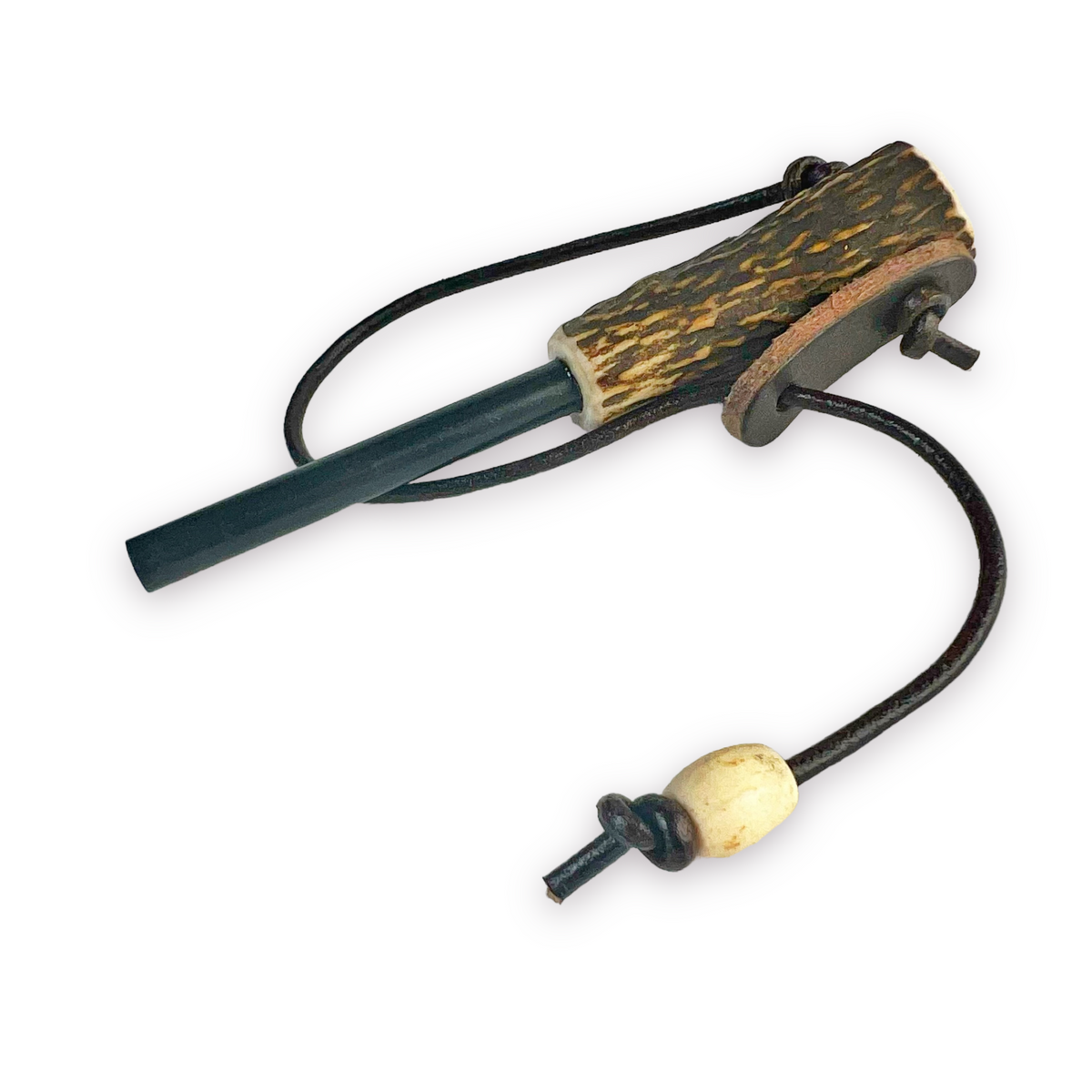 FERROCERIUM ROD with Deer antler handle – PROMETHEUS Bushcraft Equipment