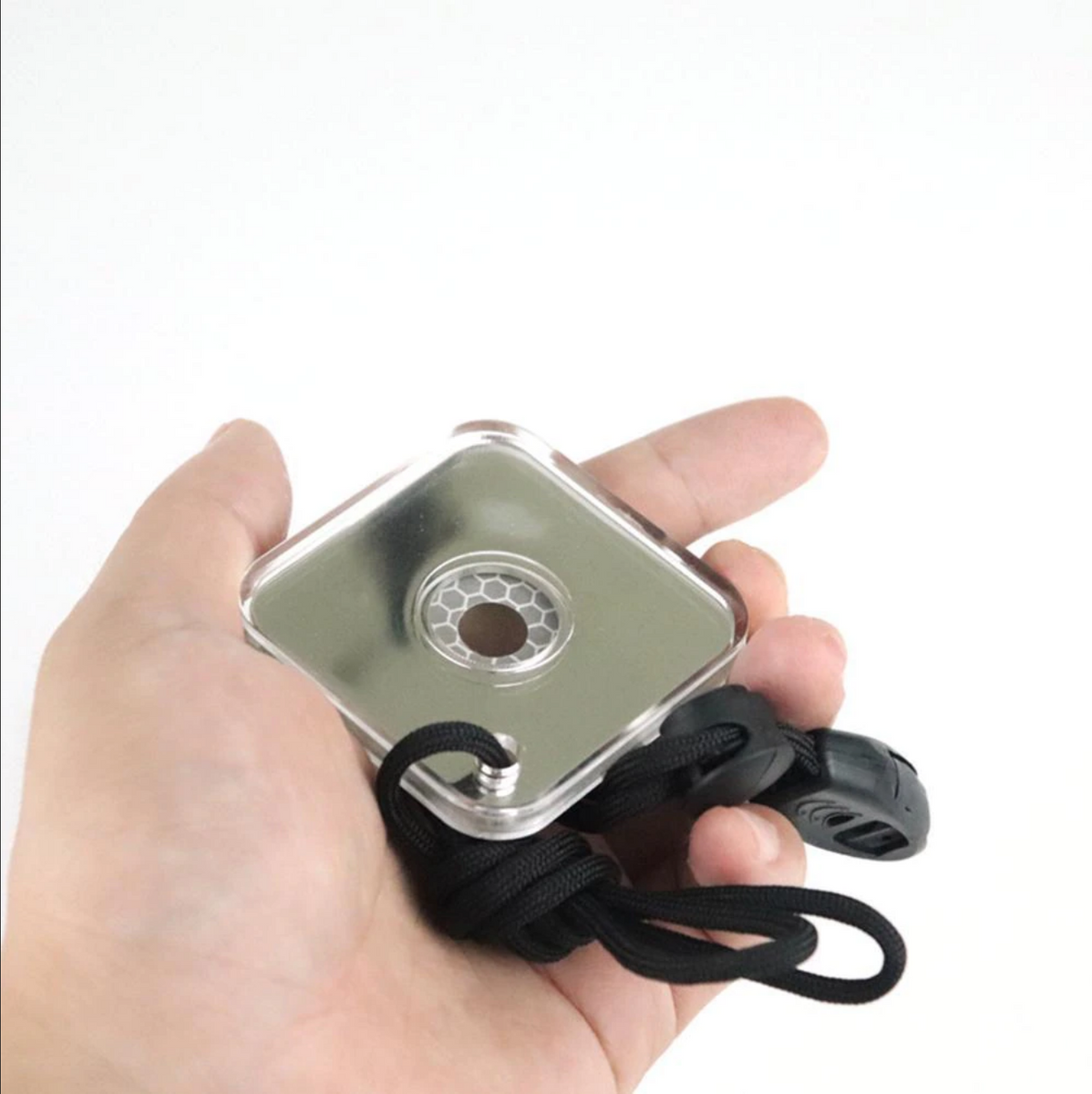 EMERGENCY SIGNAL MIRROR – PROMETHEUS Bushcraft Equipment