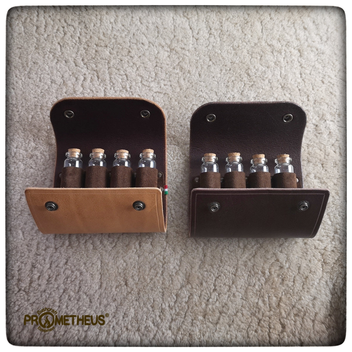 PROMETHEUS BUSHCRAFT Leather Spices Kit (4 pieces) – PROMETHEUS ...